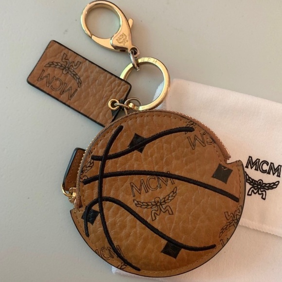 MCM | Accessories | Mcm X Puma Limited Visetos Leather Keychain | Poshmark